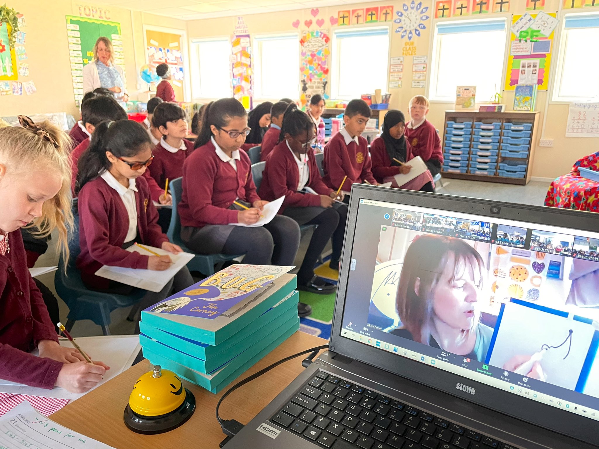 School visits – Jen Carney