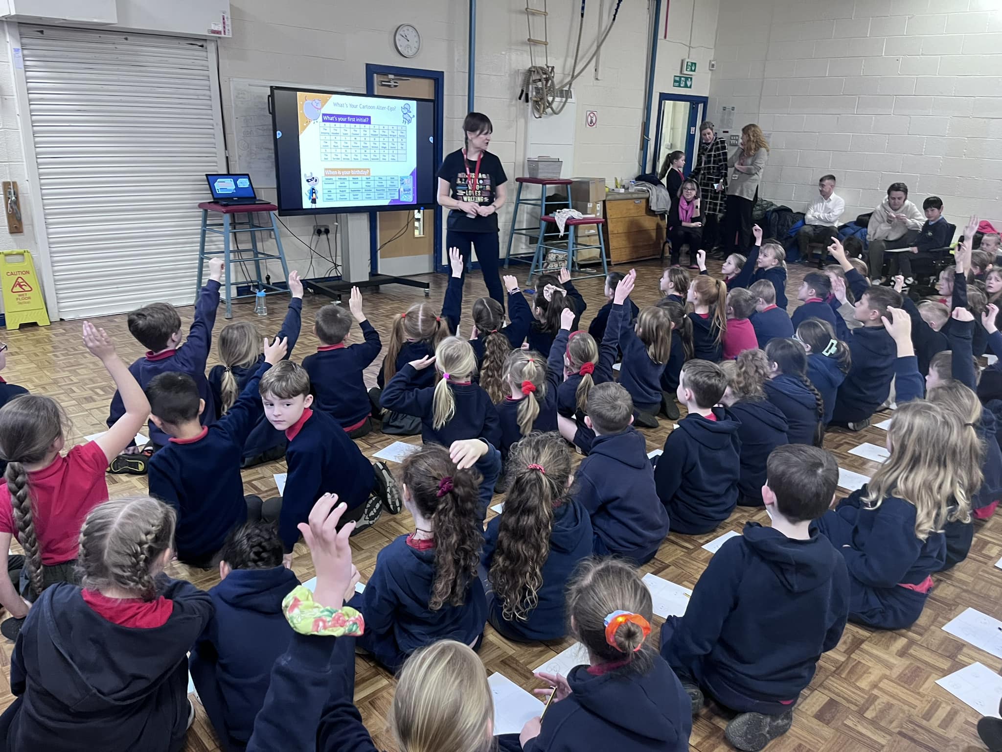 School visits – Jen Carney